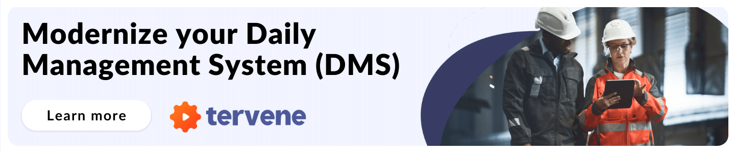 Daily Management System (DMS) - Tervene