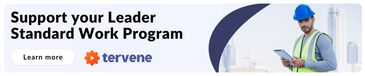 The Leader Standard Work (LSW) for Managers - Tervene