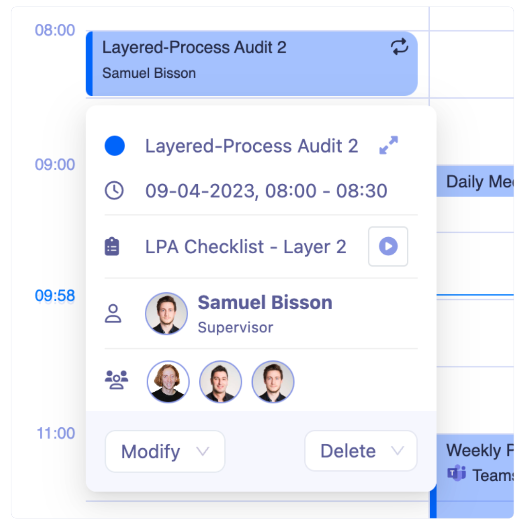 Layered Process Audit (LPA) Software | Digitize with Tervene